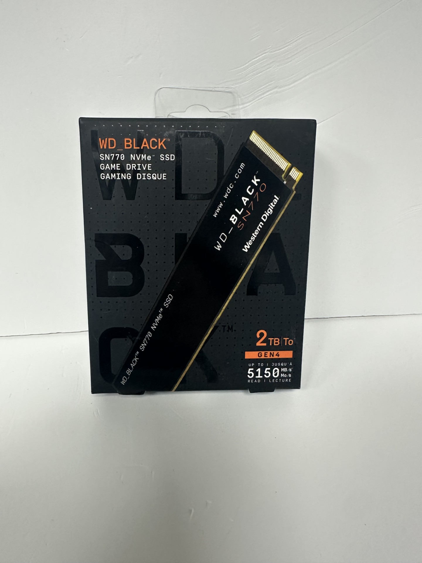 Used WD BLACK SN770 NVMe 2TB M.2 Internal SSD BOXED - Own4Less